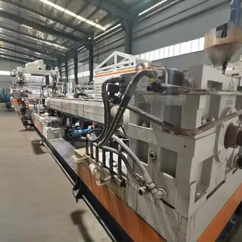 China WX 120 Single Screw Plastic Extrusion Machine 33:1 L/D PLC Control 380V for sale