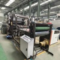China Water Cooled Plastic Extrusion Machine 33:1 Screw Length PLC Control Custom Extrusion Head for sale