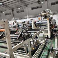 China High Capacity Plastic Extruder With Customized Screw And Die Controlled By PLC System for sale
