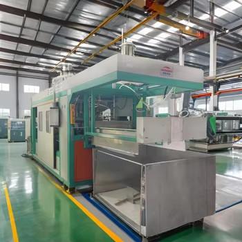 China Full-Automatic Plastic Thermoforming Machine 1220x710mm Forming Area 180mm Depth Electric Heating for sale