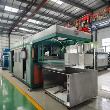 China 380V Automatic Plastic Vacuum Forming Machine 1220x710mm Forming Area for Cake Tray for sale