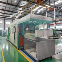 China Full-Automatic Plastic Thermoforming Machine 1220x710mm Forming Area 180mm Depth 380V for sale