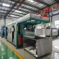 China Full-Automatic Plastic Thermoforming Machine 1220x710mm Forming Area 180mm Depth 380V for sale