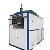 China Fully Automatic Plastic Thermoforming Machine 750x430mm Forming Area 380V PLC Control for sale