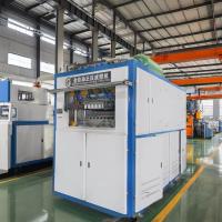 China Fully Automatic Plastic Thermoforming Machine 750x430mm Forming Area 380V PLC Control for sale