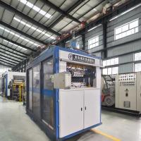 China PLC Controlled Plastic Thermoforming Machine 750x430mm Forming Area 11KW Electric Heating for sale
