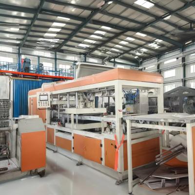 China 15000kg Plastic Vacuum Forming Machine 650x710mm Max Forming Area 120KW for sale