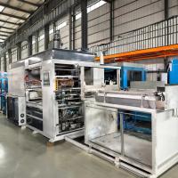 China Plastic Vacuum Forming Machine 7200x2200x2400mm 33kW Industrial Blister Former for sale