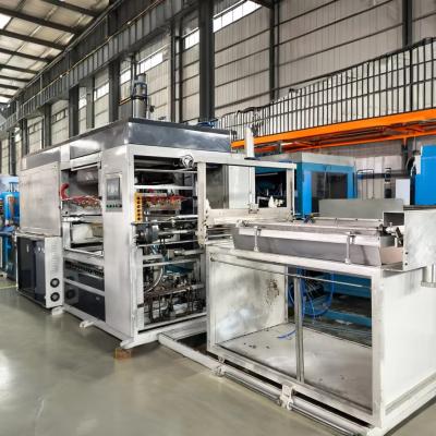 China Plastic Vacuum Forming Machine 1220x710mm Forming Area 180mm Depth 3-20 Cycles per Minute for sale