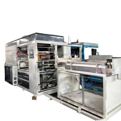 China Plastic Vacuum Forming Machine 8000kg Weight 180mm Forming Depth 33KW for sale