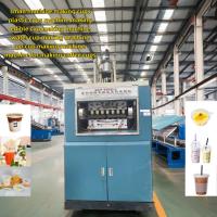 China WX Plastic Thermoforming Machine 660x340mm Forming Area 150mm Depth PP PS for sale