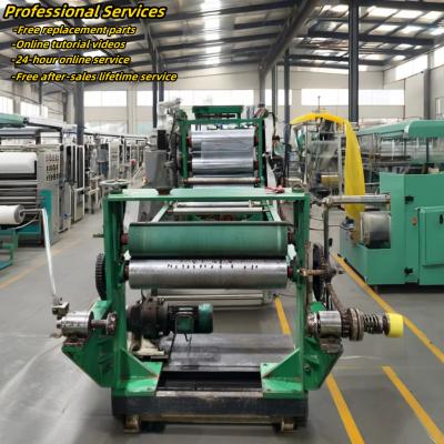China WX 105mm Single Screw PP PS Sheet Extruder 45kw 800mm Three Roll Plastic Making Machine for sale