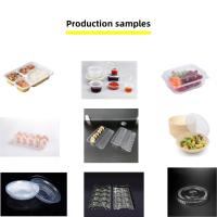 China Fully automatic fast food box thermoforming machine for sale