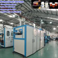 China 520mm Max Forming Width Plastic Thermoforming Machine 11KW 380V for PP PS Cups for sale