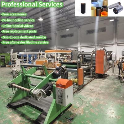 China Industrial Film Extruder Machine 75kw 850mm Die Width for Plastic Recycling for sale