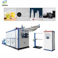 China WX-720 Plastic Thermoforming Cup Making Machine 110kW Heating Power 730mm Sheet Width for sale