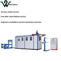 China 11KW Plastic Thermoforming Machine 750x420mm Forming Area for PP PS PET Cup Box Production for sale