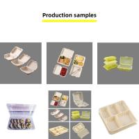 China Automatic Plastic Vacuum Forming Machine 1220mm Molding Length Coffee Cup Lid Making Machine for sale