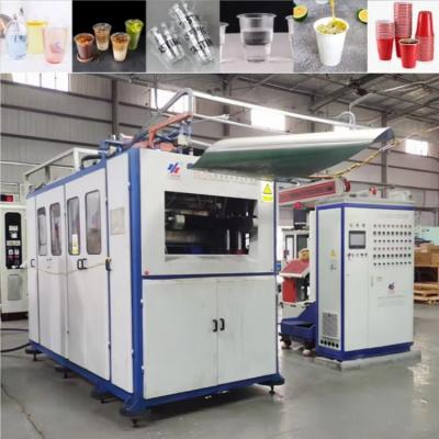 China WX 730x420mm Plastic Thermoforming Machine 15KW Heating Power 380V CE for sale