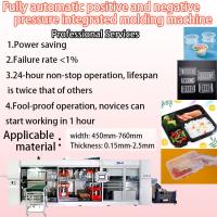 China Automatic Plastic Vacuum Forming Machine 750x600mm Forming Area 10000kg for sale