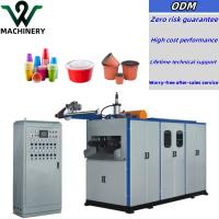 China WX Plastic Thermoforming Machine 730x420mm Forming Area 15KW CE Certified for sale