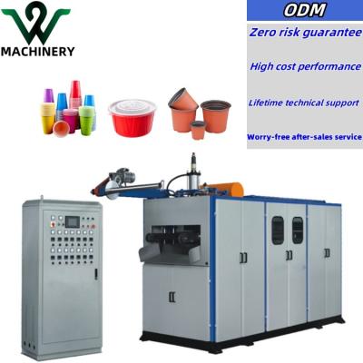 China WX Plastic Thermoforming Machine 730x420mm Forming Area 15KW CE Certified for sale