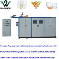 China WX Plastic Thermoforming Machine 730x420mm Forming Area 15KW CE Certified for sale