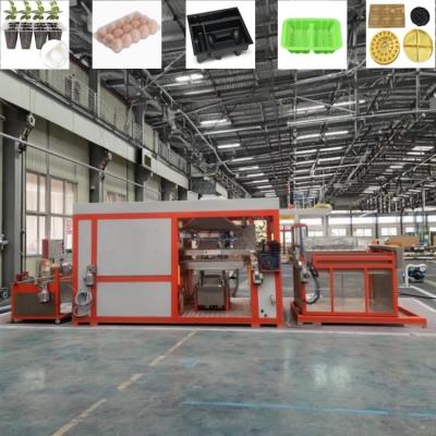 China Plastic Vacuum Forming Machine 750x600mm Max Forming Area 380V Automatic for sale