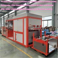 China Plastic Vacuum Forming Machine 750x600mm Max Forming Area 380V Automatic for sale