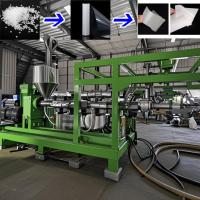 China PP PS Twin Screw Sheet Extruder 0.35-1.5mm Thickness 720mm Width Plastic Machine for sale