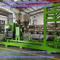 China PP PS Twin Screw Sheet Extruder 0.35-1.5mm Thickness 720mm Width Plastic Machine for sale