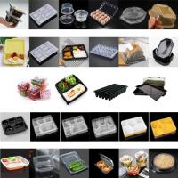 China Fully Automatic Plastic Thermoforming Machine 680x500mm Molding Area for PP PS PET Food Packaging for sale