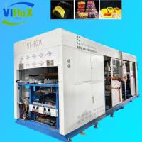 China Automatic Plastic Thermoforming Machine 680mm Width 120mm Height for Food Trays for sale