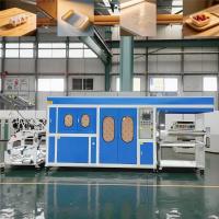 China Used 380V Fully Automatic Plastic Vacuum Forming Machine 1220x710mm Forming Area for sale