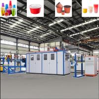 China WX Series Plastic Cup Making Machine 730mm Width CE Certified Thermoforming for sale
