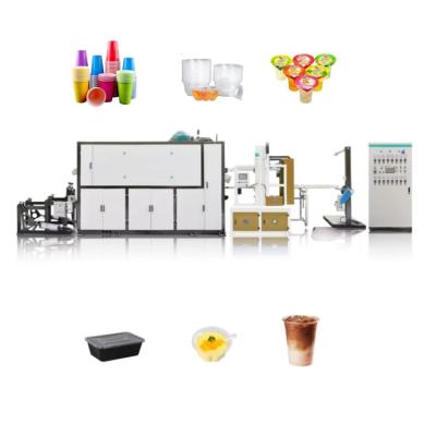 China WX Series Plastic Cup Making Machine 730mm Width CE Certified Thermoforming Machine for sale
