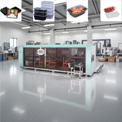 China Automatic Plastic Thermoforming Machine for Disposable Food Containers for sale