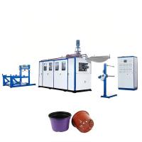China PLC Controlled Plastic Thermoforming Machine 730mm 380V Disposable Cup Making for sale