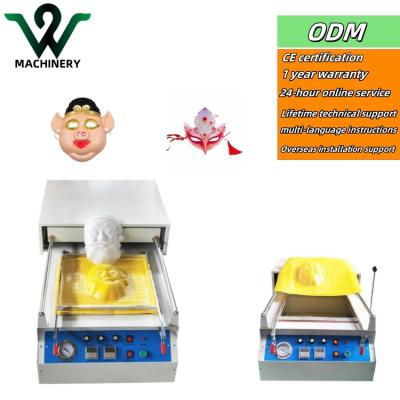 China Small Vacuum Forming Machine 400mm 400mm Forming Area 150mm Height Blister Production for sale