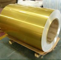 China Colour Painted Aluminum Coil Mill Finish Smooth 0.13mm 1060 5652 for sale