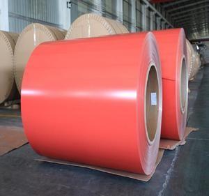 China PE PVDF Vinyl Coated Aluminum Coil Stock Painted Aluminum Coils 0.2-10mm for sale