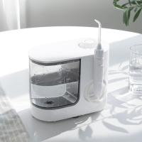 China Countertop Oral Water Flosser Wireless With 6 Replacement Jet for sale