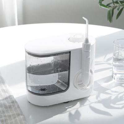 China Countertop Oral Water Flosser Wireless With 6 Replacement Jet for sale
