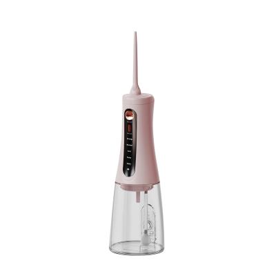 China Electric Portable Rechargeable Oral Irrigator IPX7 30 - 150PSI Powerful for sale