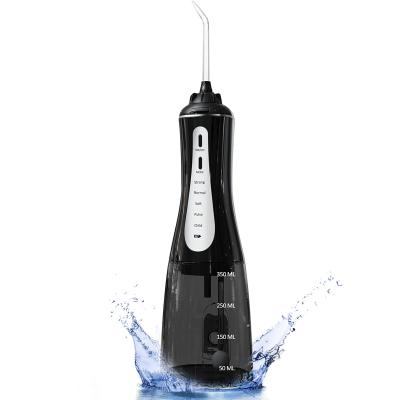 China 350ml Capacity Cordless Water Flosser Teeth Cleaner IPX7 Waterproof 70DB for sale