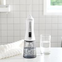 China Rechargeable Cordless Water Flosser Teeth Cleaner With LED Display for sale