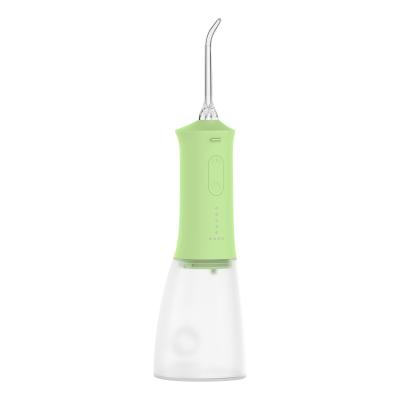 China 2000mAh Portable Cordless Rechargeable electric dental oral irrigator with 4 modes 350ml big tank for sale