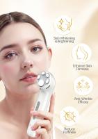 China MICROCURRENT WRINKLE REMOVER CARE ems Skin Lifting Device Facial Beauty Skin Tightening Anti-aging Led Light Photon Therapy Machine Face Massager for sale