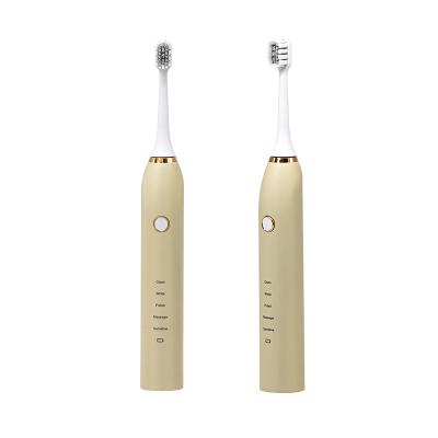 China 5 Working Modes Portable Ultrasonic Electric Toothbrush Rechargeable Cordless for sale