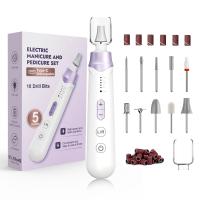 China Professional Manicure Pedicure Kit, Electric Nail File Set, Cordless Electric Nail Drill Machine, 5 Speeds Hand Foot Care Tool for sale